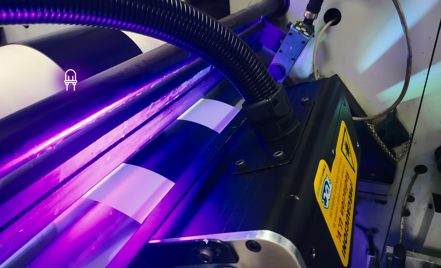 TOC Máquinas Industriales UV & I-R Technology